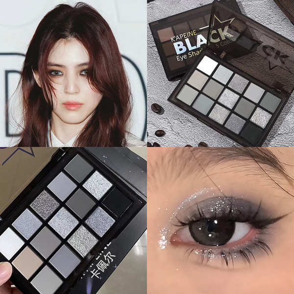 eyeshadow palette glitter eyeshadow Palet pembayang mata lima belas ...