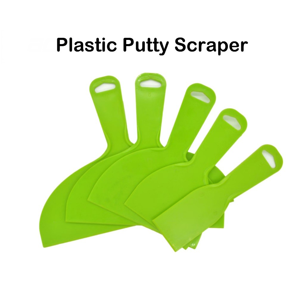 PVC Putty Scraper with Handle / Putty Knife 2" 4" 6" 8" 10" for ...
