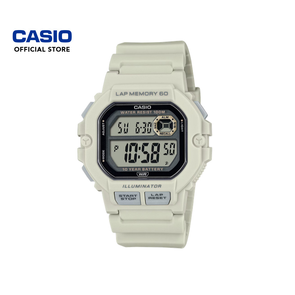 Casio General WS-1400H-8AV Beige Resin Band Men Watch | Shopee Malaysia