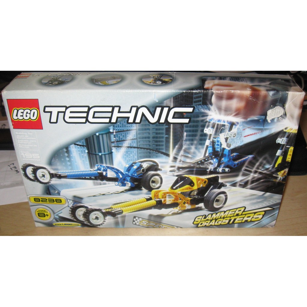 LEGO TECHNIC 8238 SLAMMER DRAGSTERS - 195pcs | Shopee Malaysia