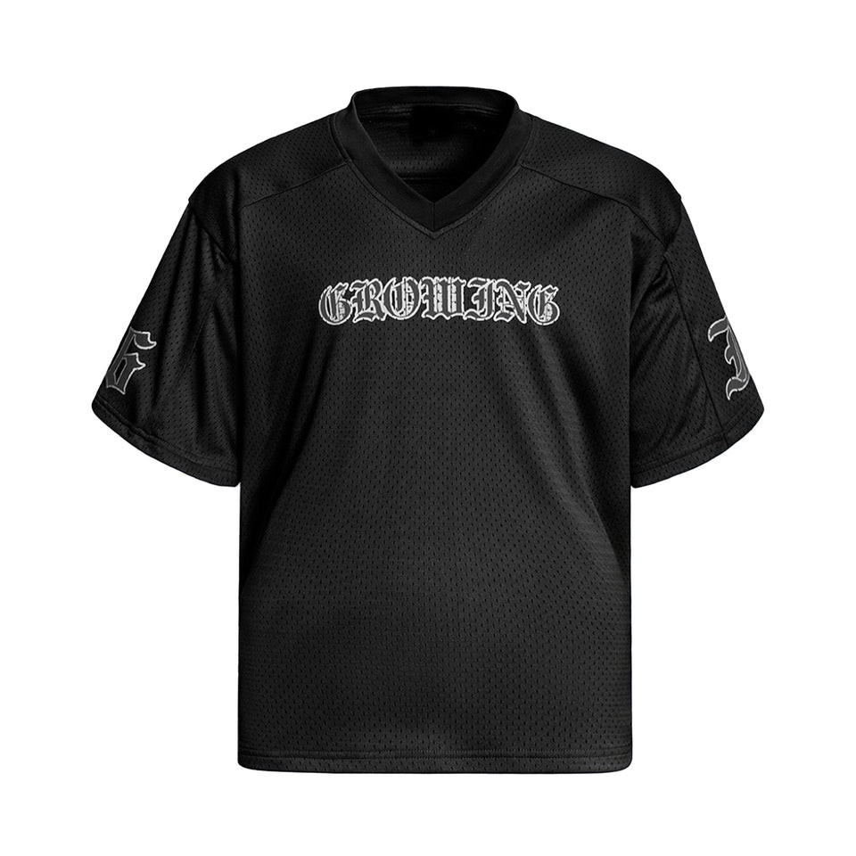 G617 Growing Gothic Logo Mesh Jersey | Shopee Malaysia