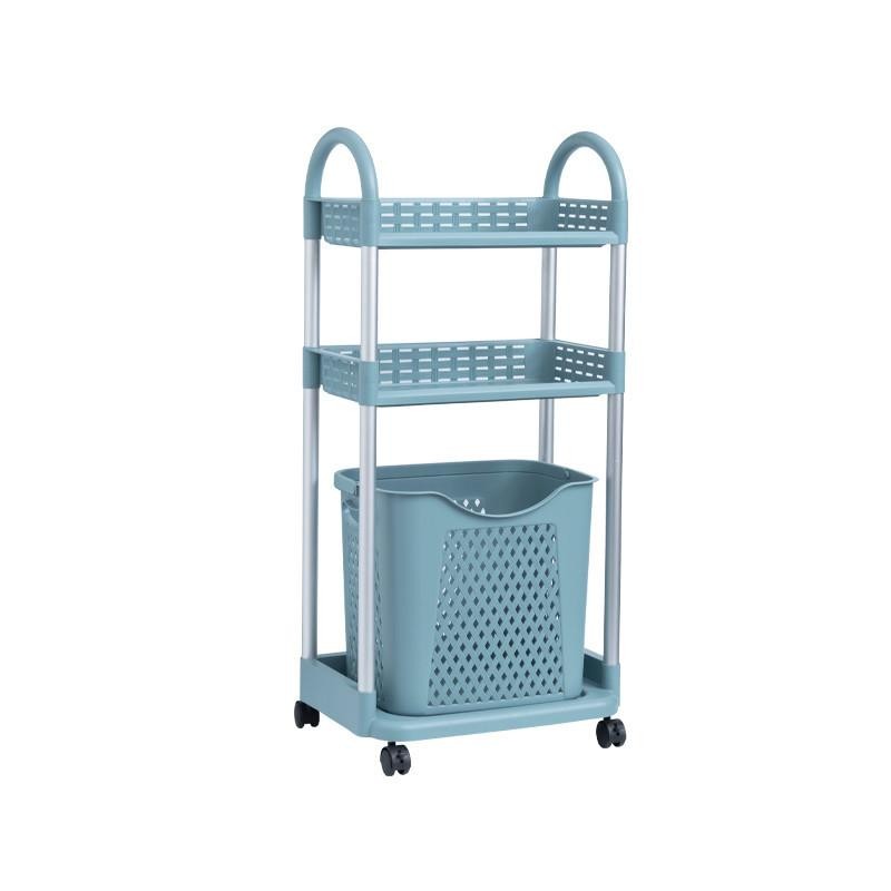 Home New Design 3 Tier Laundry Trolley Clothes Sorter Laundry Basket ...