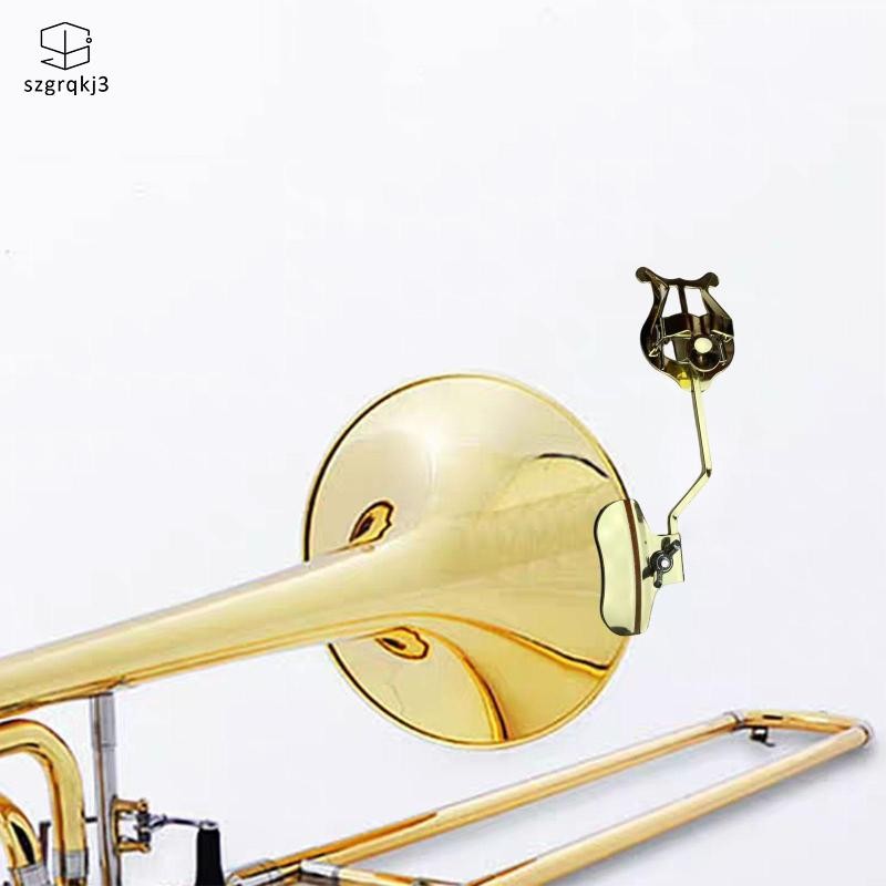 [szgrqkj3] Trombone Lyre Sheet Music Holder Lightweight Wind Instrument ...