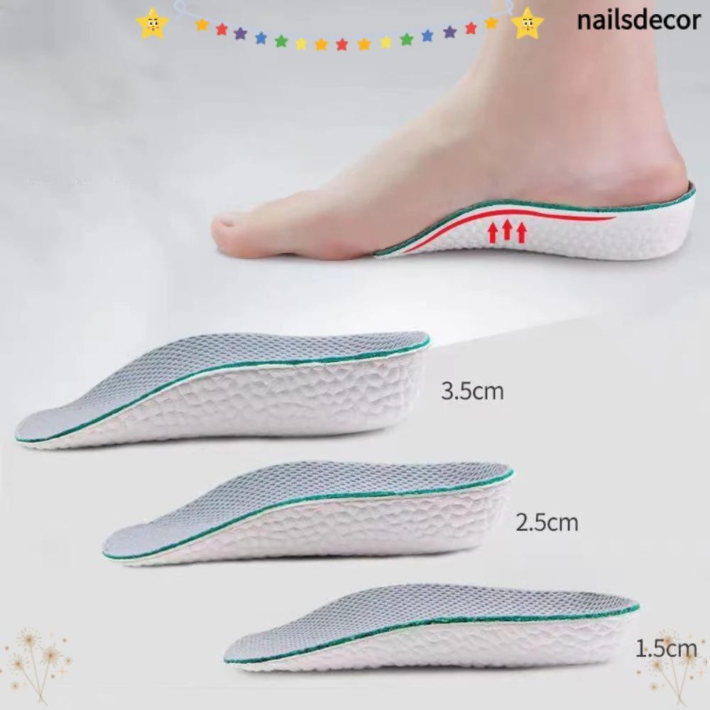 YUSENS Half Insole, Breathable Arch support Invisible height Insole ...