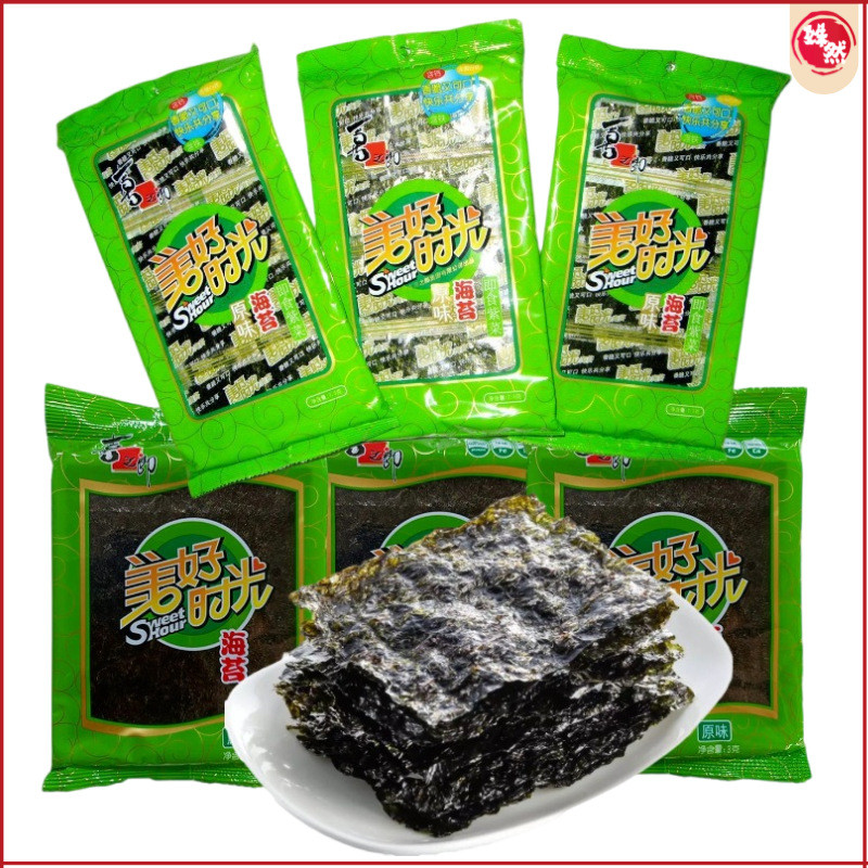 4.Kexiro Seaweed Bagged Good Time Original Flavor Instant Children ...