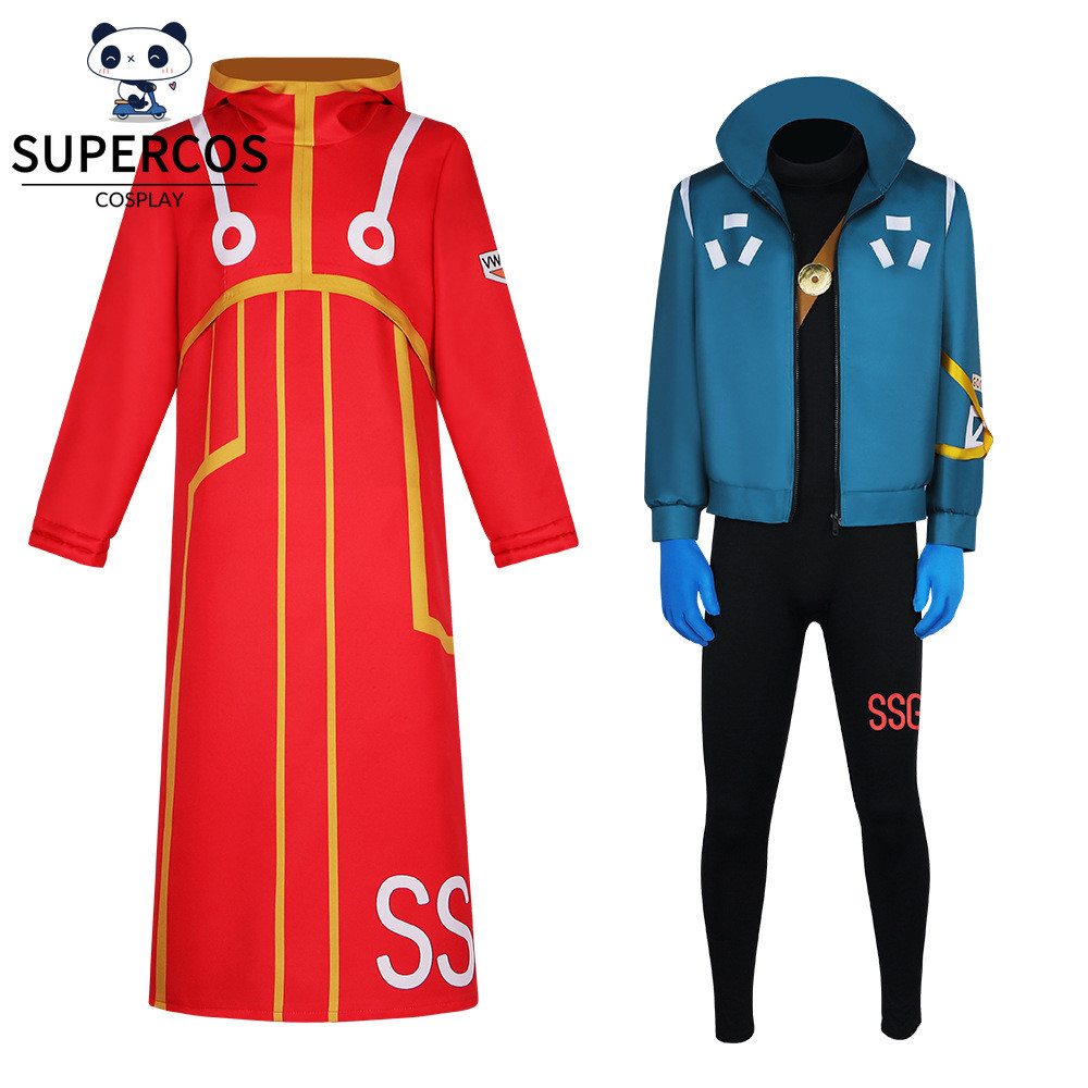 One Piece Cos Egghead Island Zoro Monkey D Luffy Cosplay Robe Costume ...