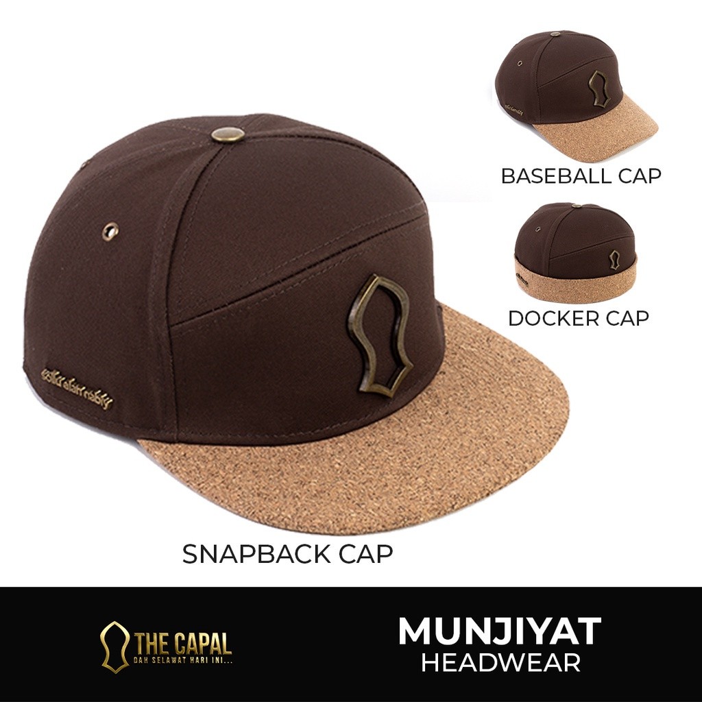 Headwear Munjiyat The Capal (Snapback, Baseball,Docker) | Shopee Malaysia