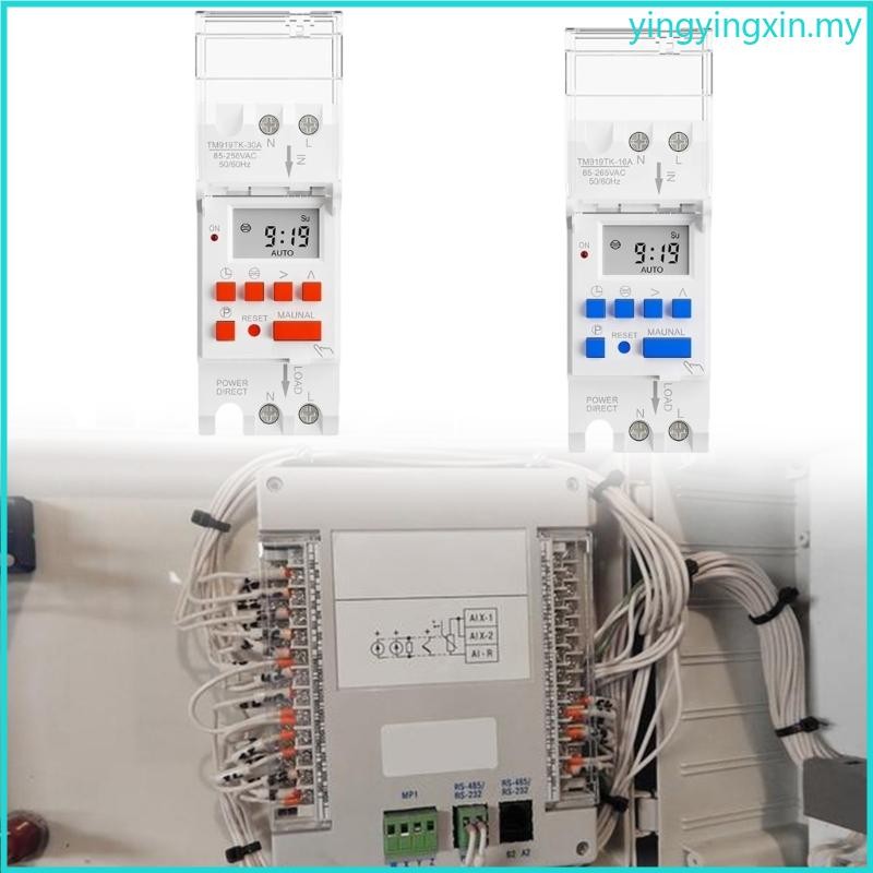 YIN Digital Timer Control Switches with LCD Display Digital Time ...