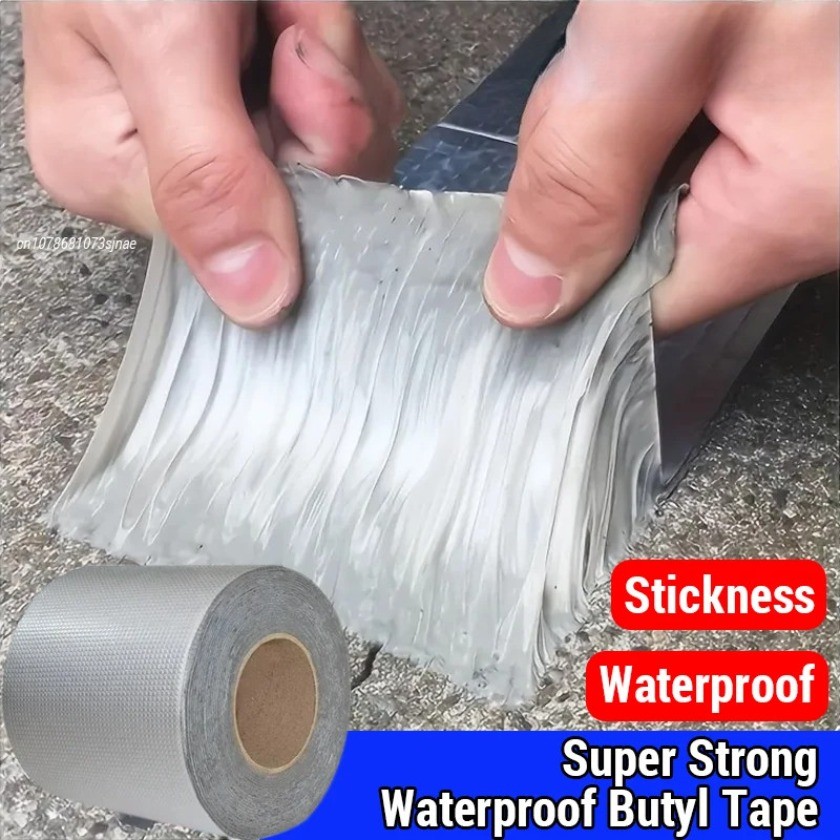 Multi-functional Butyl Patching Roof Waterproofing Tape Wall Crack Roof Duct Repair Adhesive Fix ...