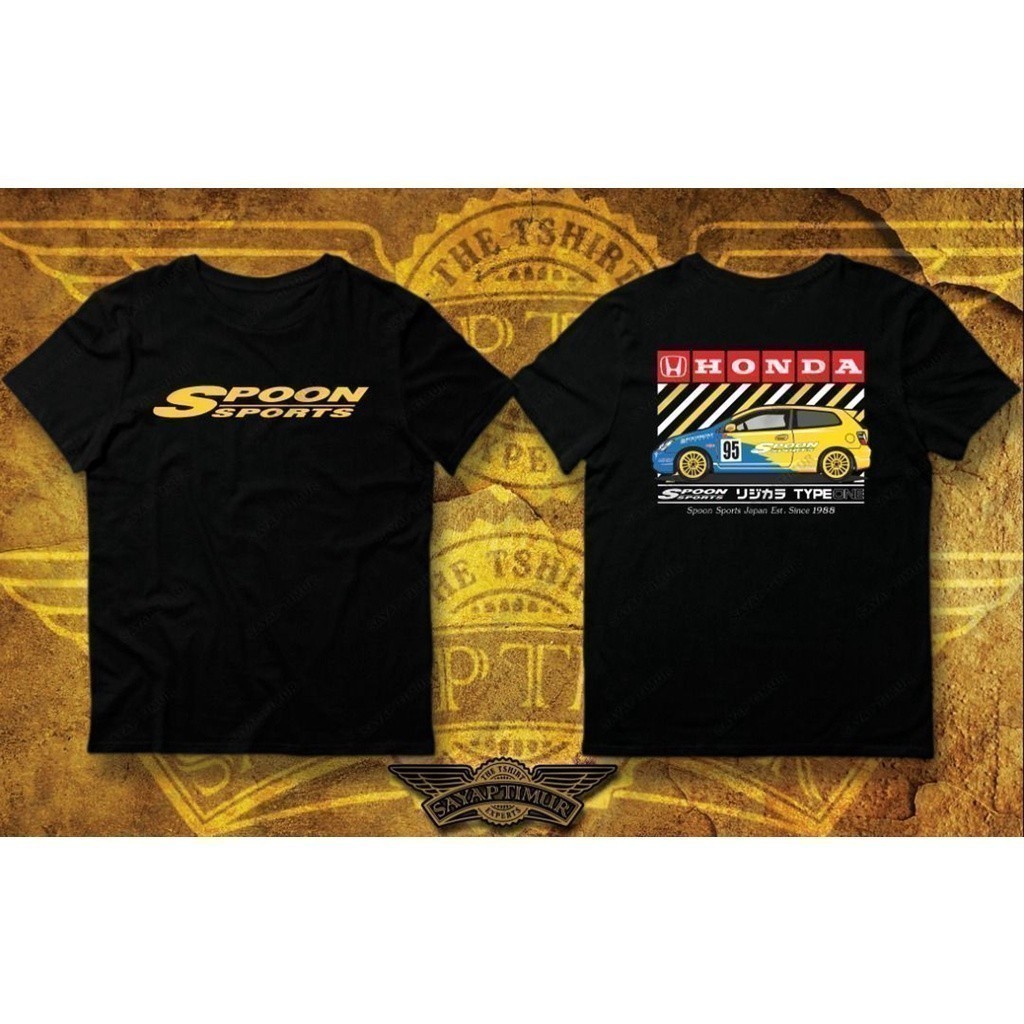 Spoon 2025 fashion Sports Honda Civic EP3 TYPE R D2 (Black Tshirt ...