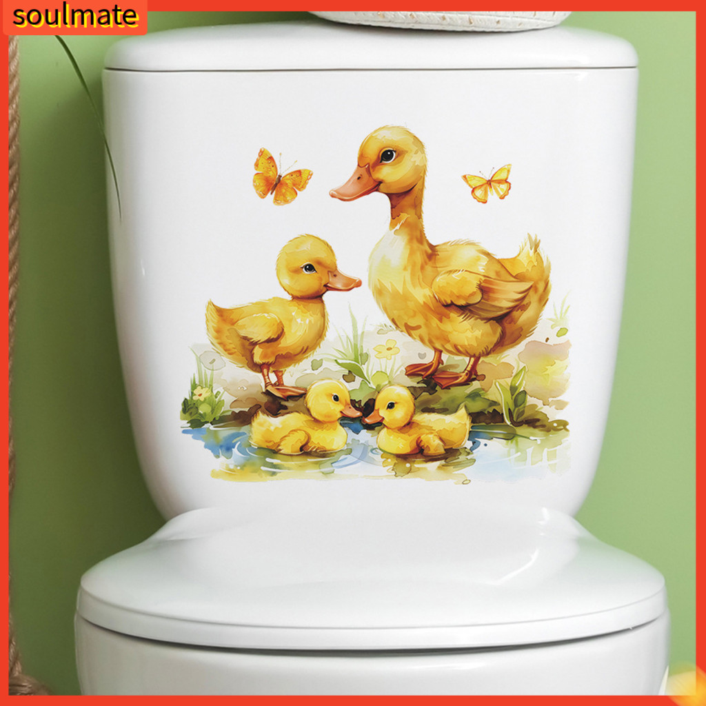 soulmate| Waterproof Bathroom Sticker Waterproof Toilet Sticker ...