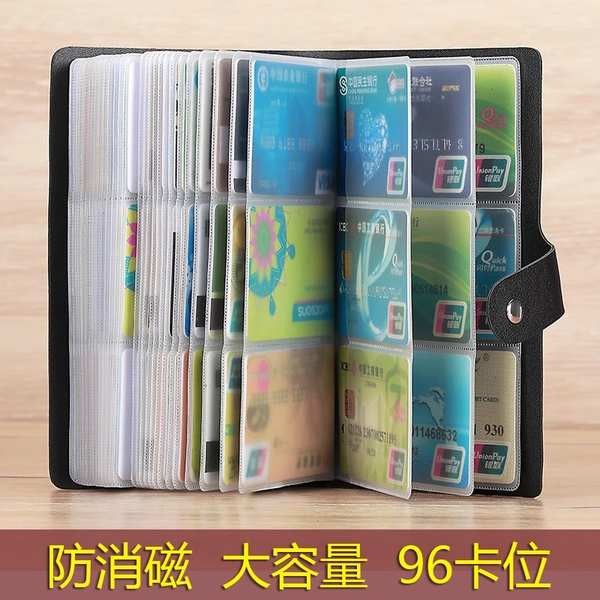 card holder wallet card holder Beg kad besar, kapasiti besar, ruang ...