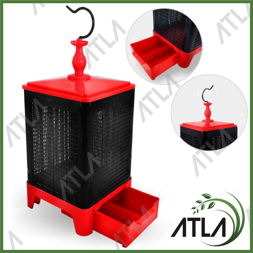 3 in 1 Cricket Holder Cage, 3 in 1 Multifunctional Cockroach ...
