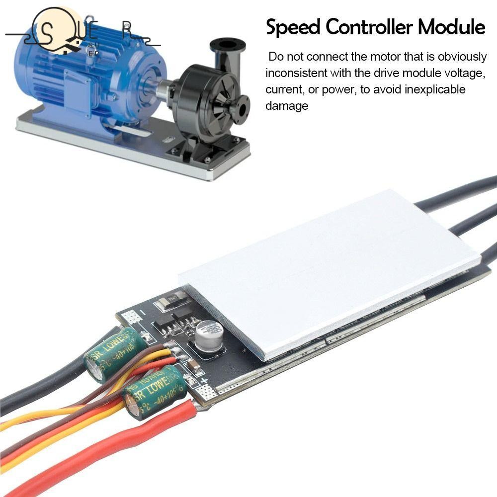 SUEREN Brushless Motor Driver, Potentiometer 1000W BLDC Hallless DC ...