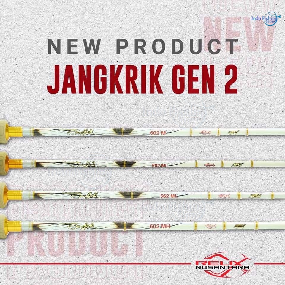 Rod GALATAMA RELIX NUSANTARA GEN 2 CRICKET ROD SUITABLE FOR FISHING IN ...