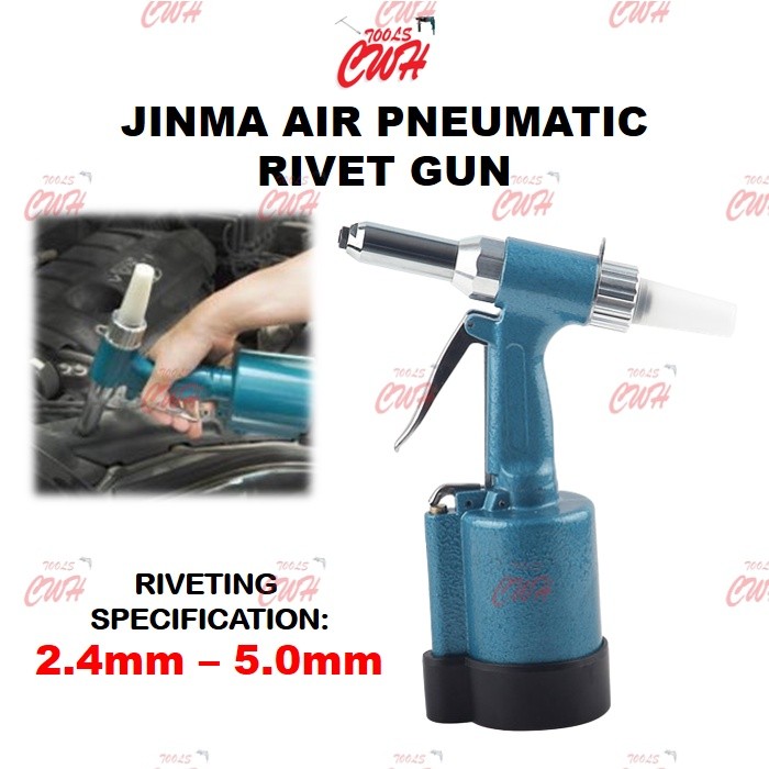 AIR HYDRAULIC RIVETER PNEUMATIC RIVET GUN NUT GUN HEAVY DUTY AIR ...