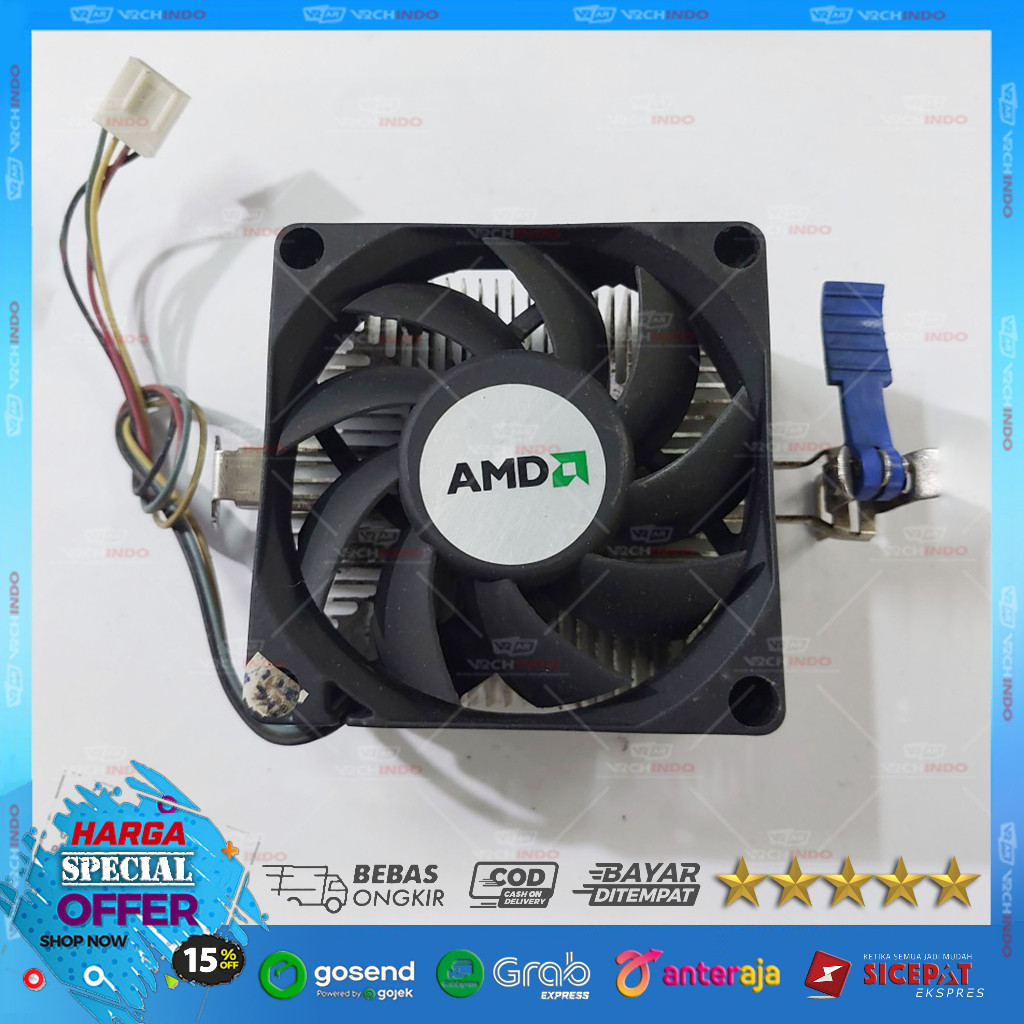 Original Fan Processor AMD AM2/AM3/FM1/FM2/FM2+/AM4 / CPU Fan Cooler ...