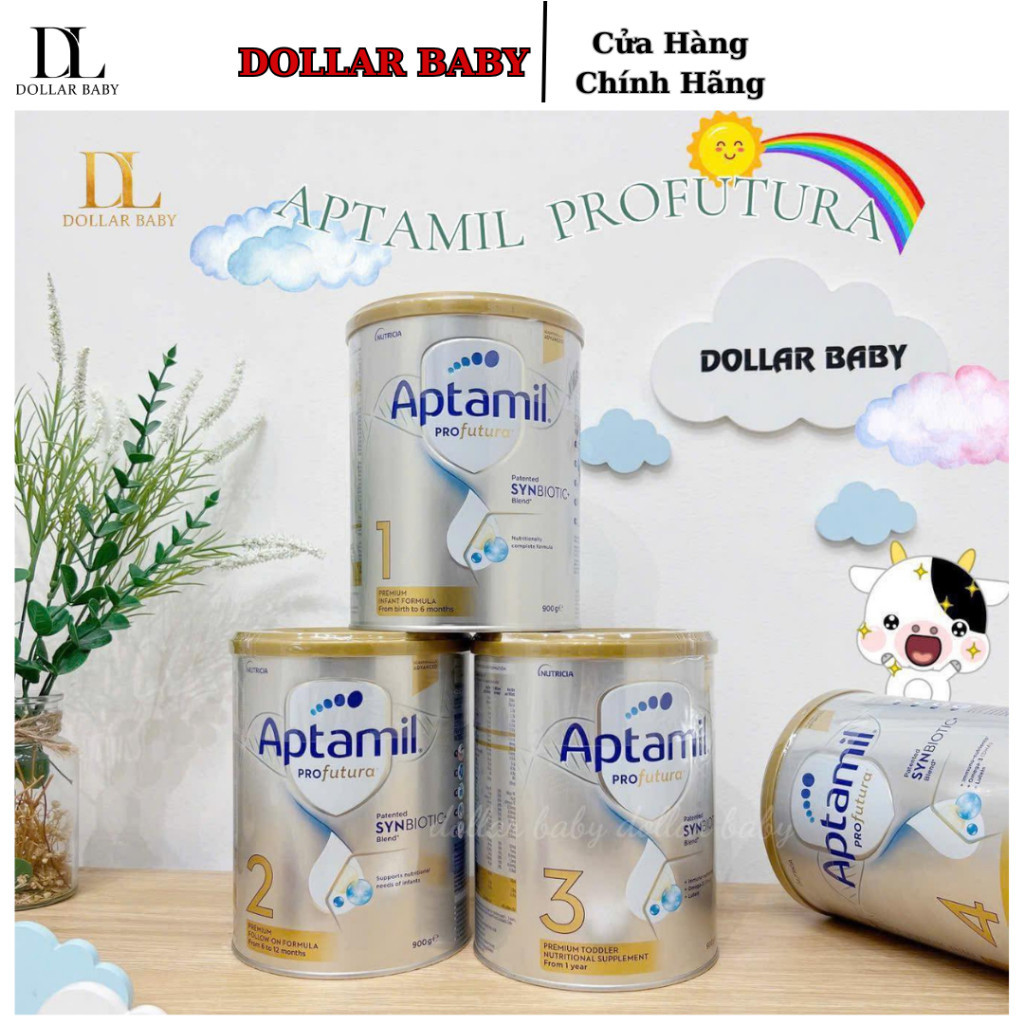 Australian Aptamil Profutura Powdered Milk No. 1/2/3/4 900g ...