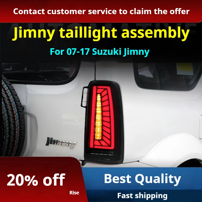 FT Car Lights For Suzuki Jimny Taillights 2007-2017 Jimny LED Tail Lamp ...