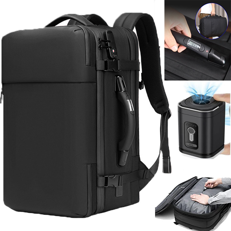Expandable Vacuum Backpack with Electric Pump for Traveling 60L ...