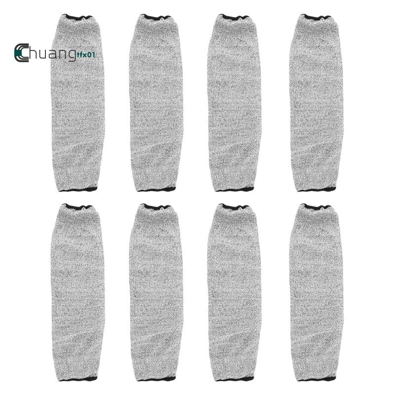4 Pair Cut and Burn Resistant Sleeves Arm Protection Sleeves Forearm ...