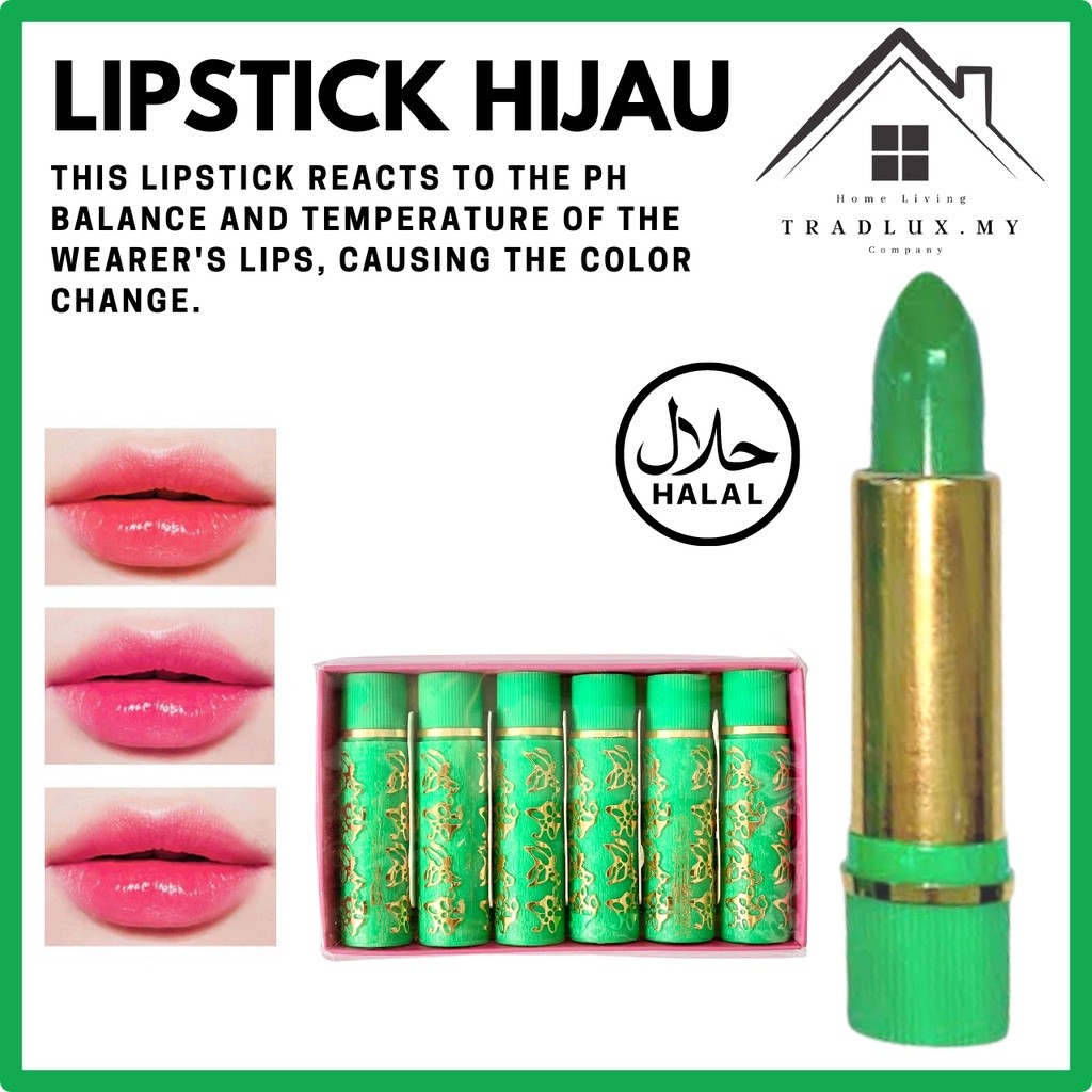 Arabic Hare Green Magic Lipstick / Lip Balm Changing Color(Lipstick ...