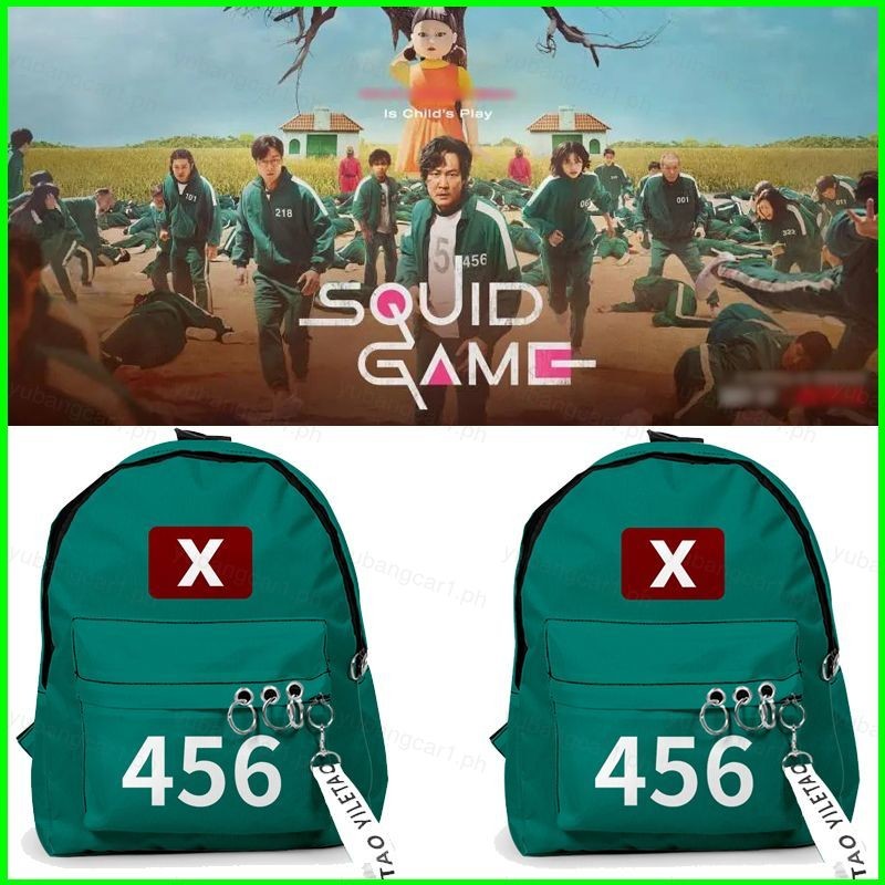 YB1 Squid Game Season 2 Backpack for Student Large Capacity Lightweight ...