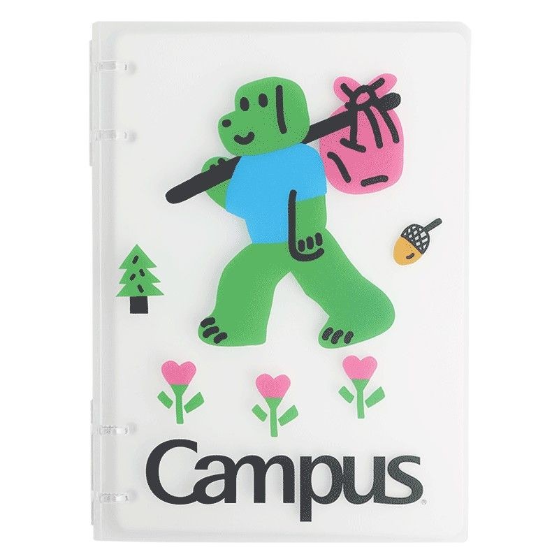 KOKUYO X TYAKASHA 2x2 Storage Binder/A5/Mr. Green eslite | Shopee Malaysia