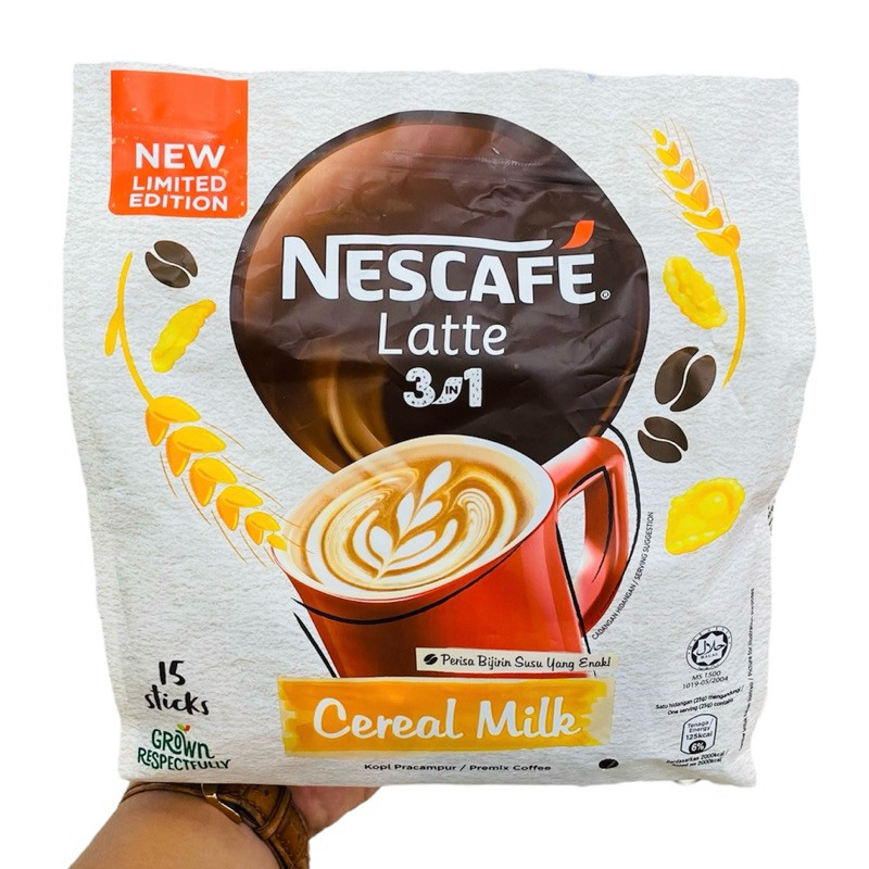 Nescafe Latte 3in1 Cereal Milk (20s x 25g) | Shopee Malaysia