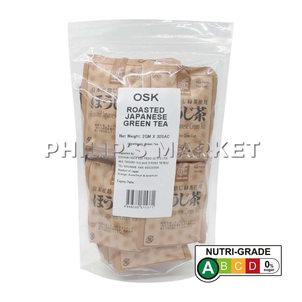 OSK Roasted Japanese Green Tea Pack of 30 (30 x 2g) | Shopee Malaysia