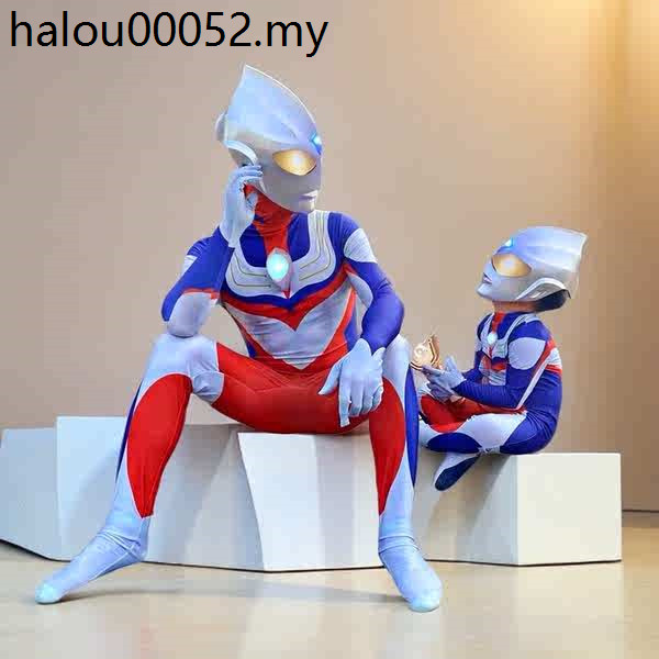 Diga Ultraman Clothes Adult Suit Adult Version Real Helmet Boys ...