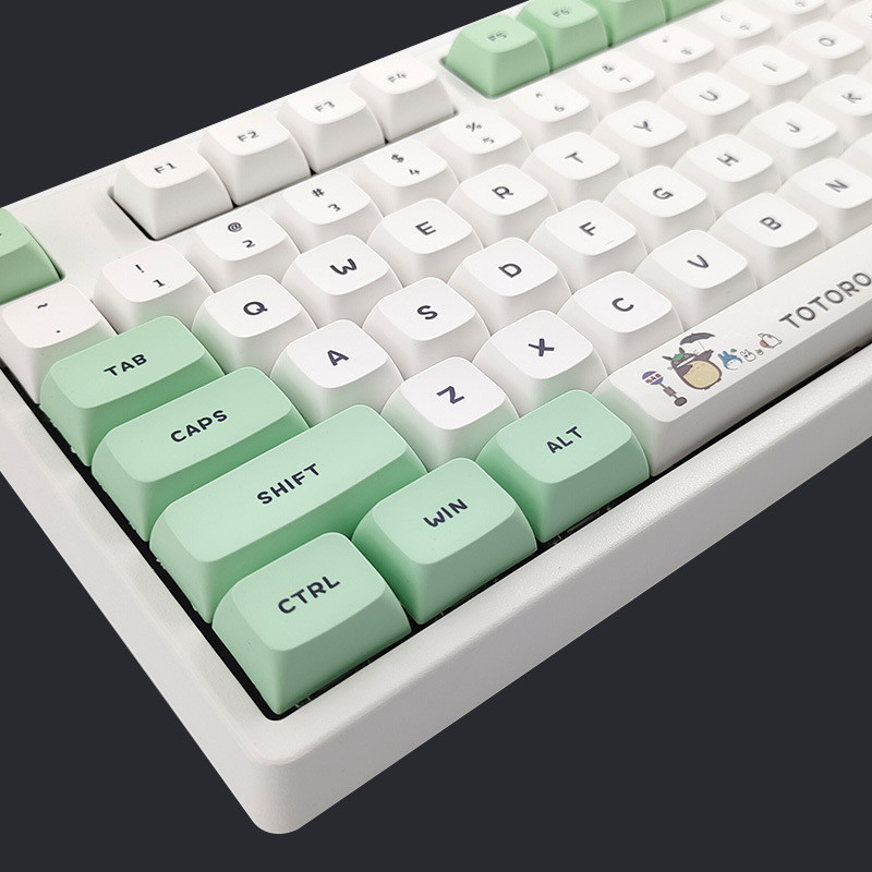My Neighbor Totoro Keycap Wholesale PBT Sublimation Mechanical Keyboard ...