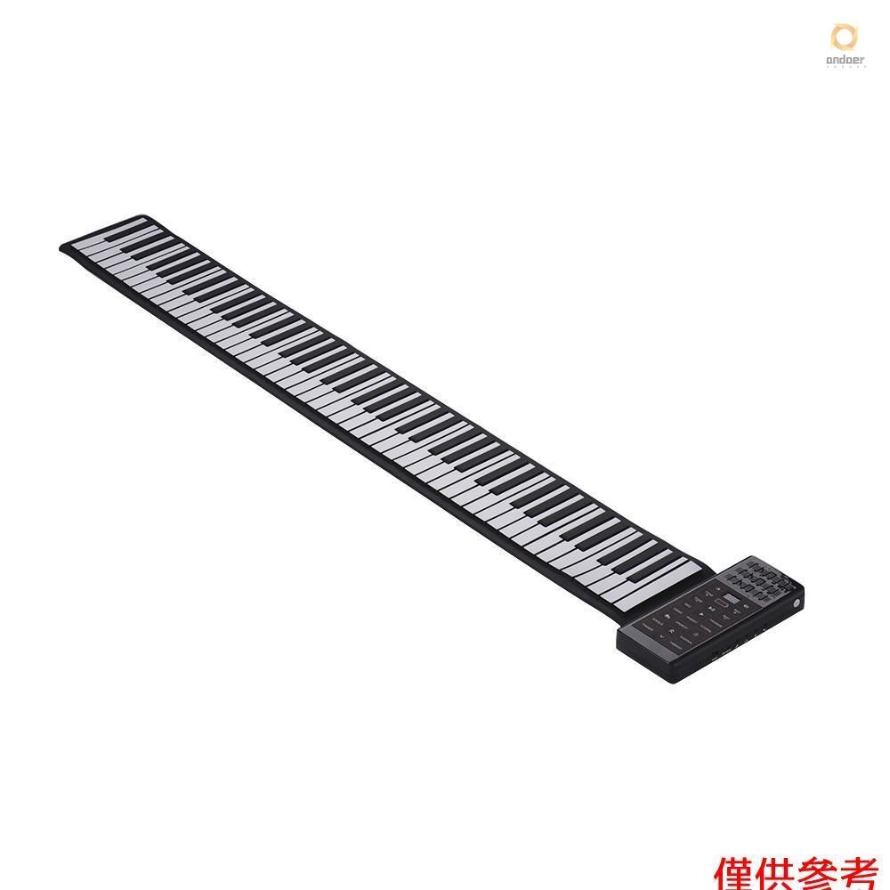 Portable Electric 88 Keys Roll Up Piano Multifunction Digital Piano Keyboard Built-in Speaker ...