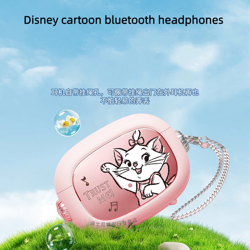 Disney Bluetooth Headset True Wireless Semi-In-Ear High-Quality Short ...