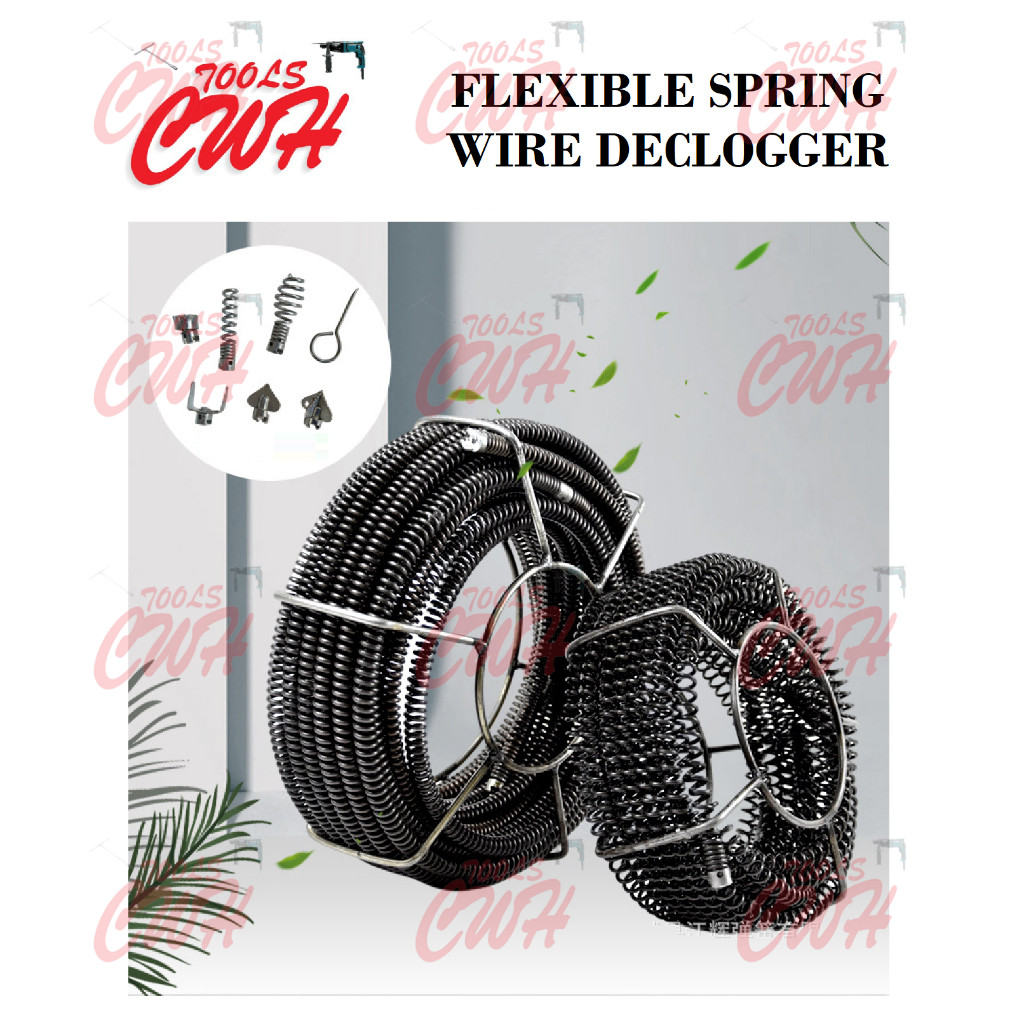 Flexible Spring WIRE Toilet BATHROOM TOILET BOWL JAMBAN Sewer Drain ...