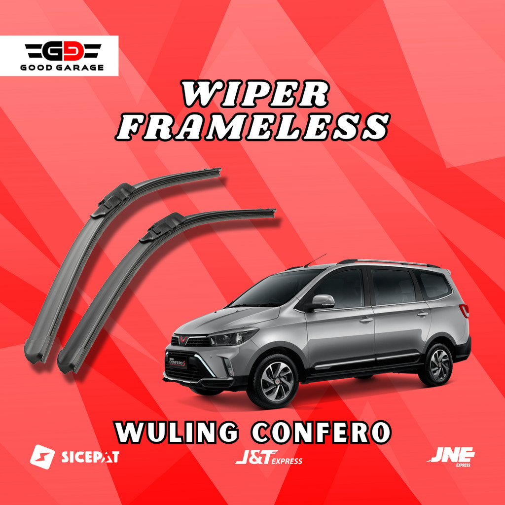 Wuling Confero Soft Blade Car Wipers - Frameless Single Rubber Car ...