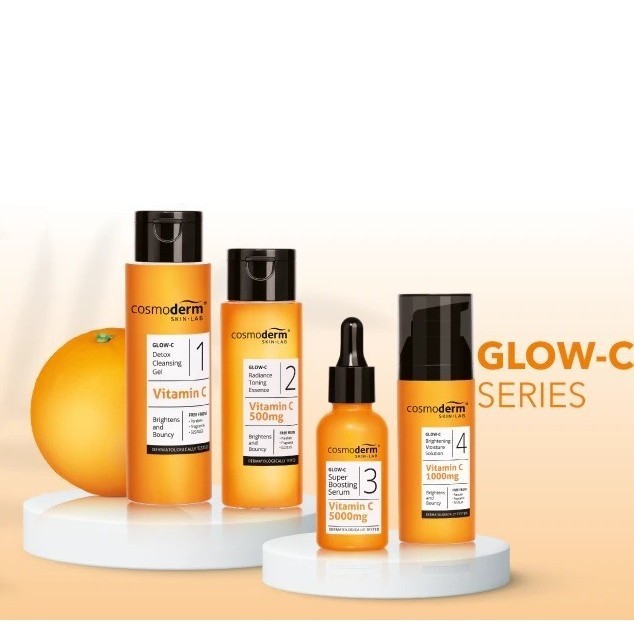 Cosmoderm Glow-C Brightening Vitamin C Moisturizer / Tonning Essence ...