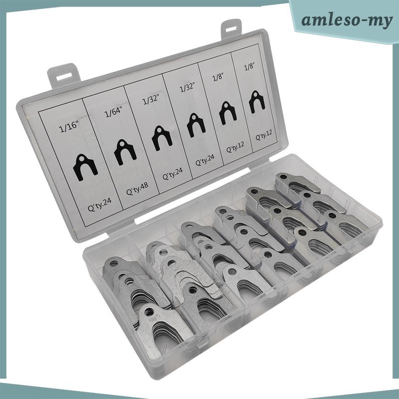 [AmlesoMY] 144 Auto Alignment shim Alignment Shims Assortment Set with ...
