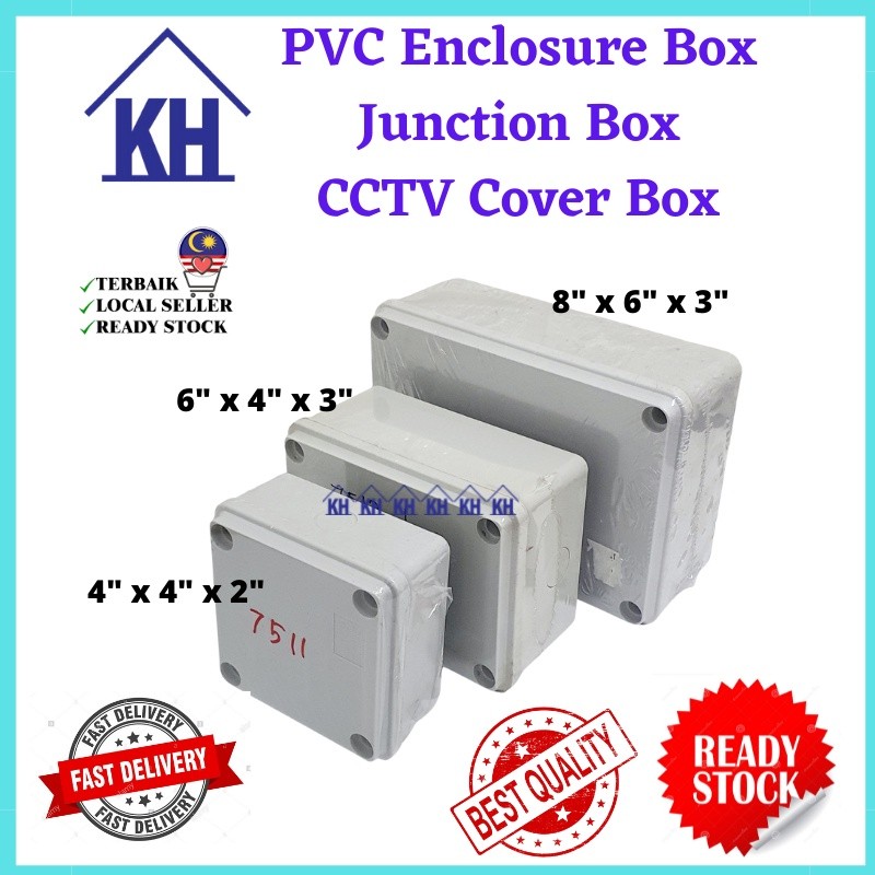 PVC Enclosure Box Junction Box / PVC Junction Box / CCTV Camera Cover ...