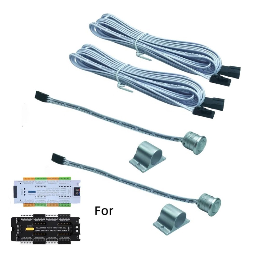 【FOCUSLIFE~】PIR motion sensor and extension cable for staircase LED ...