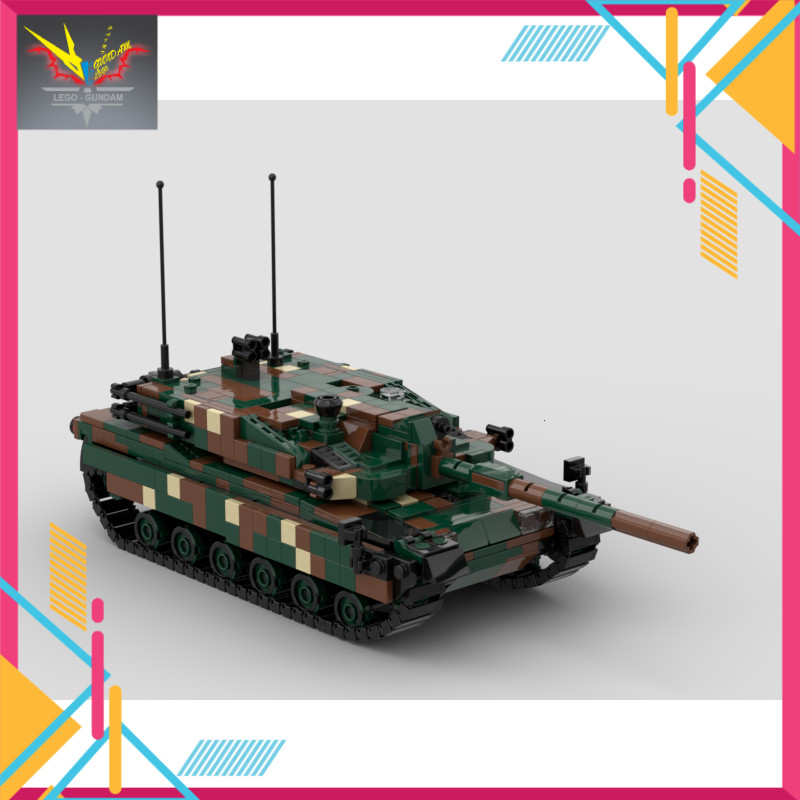 MOC Army Military Tank K2 Black Panther Assembly Toy | Shopee Malaysia