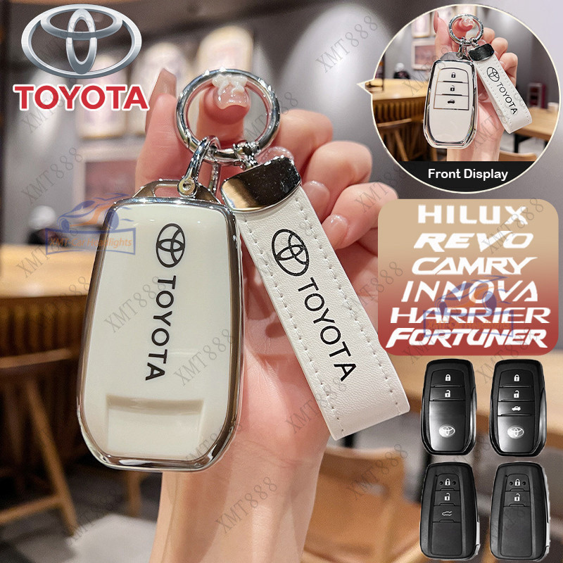 Toyota TPU Harrier Key Cover for Innova/Rocoo/Fortuner/Camry/GR SPORT ...
