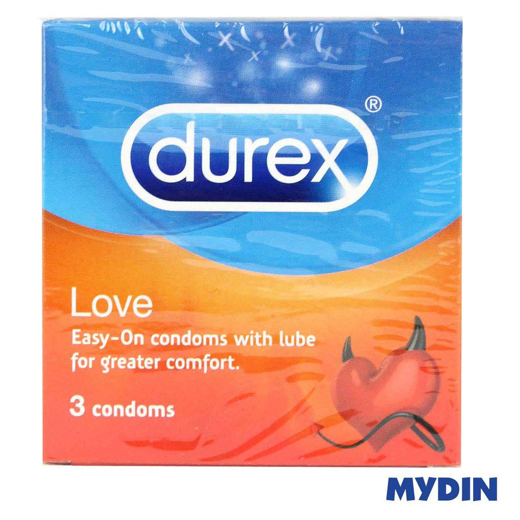 Durex Love Condom (3pcs) | Shopee Malaysia