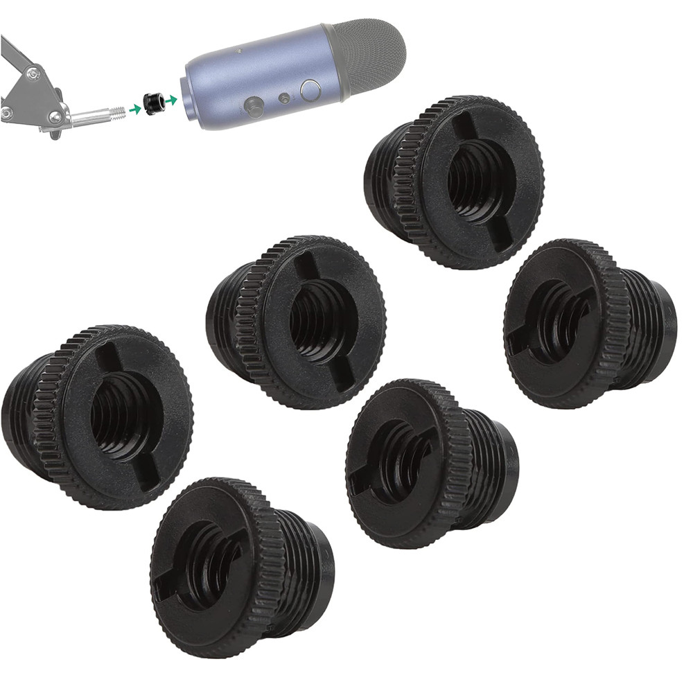 Mic Stand Adapter plastics 5/8" Male to 3/8" Female Screw Adapter for ...