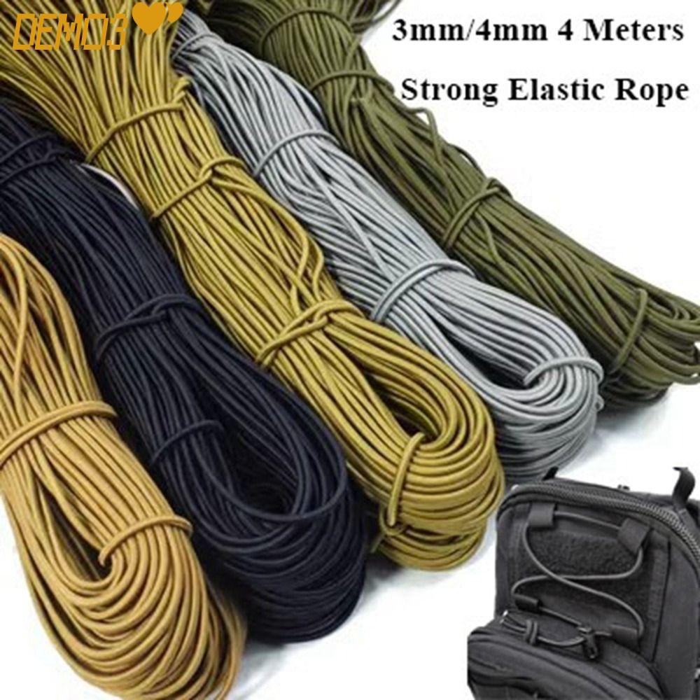 [DEMO3] Elastic Rope Rubber Band, 4 Colors 4 Meters Length Strong ...