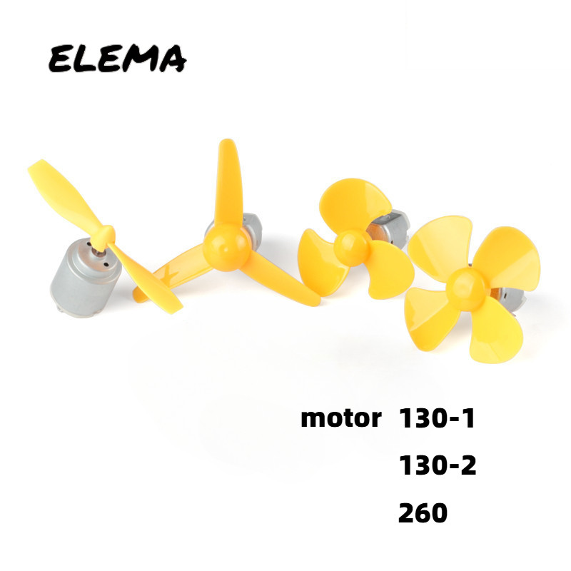 Micro DC Motor 130 260 Electric Motor 4WD Toy Diy DC Motor / Propeller ...