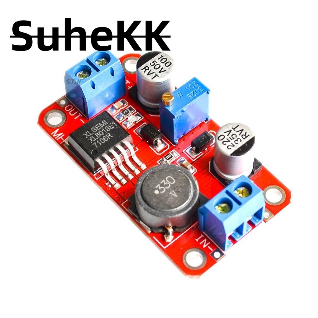 5A DC-DC Step Up Power Module Boost Volt Converter 3.3V-35V To 5V 6V 9V 12V 24V XL6019 | Shopee ...