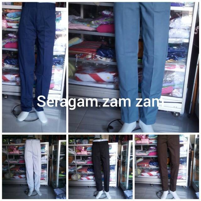 Original SMA smk ma uniform/senior high school trousers ma junior high ...