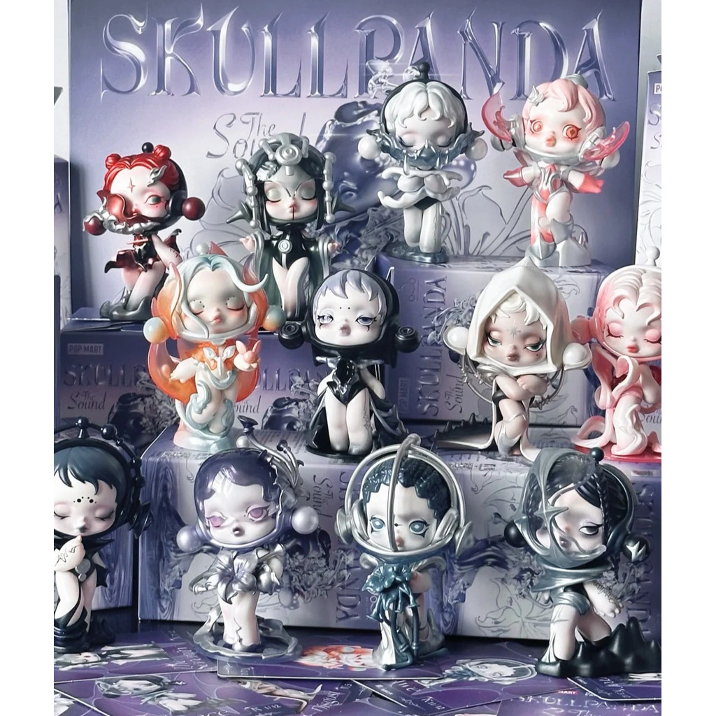 POPMART SKULLPANDA THE SOUND Series Blind Box New Year Gift Fashion ...