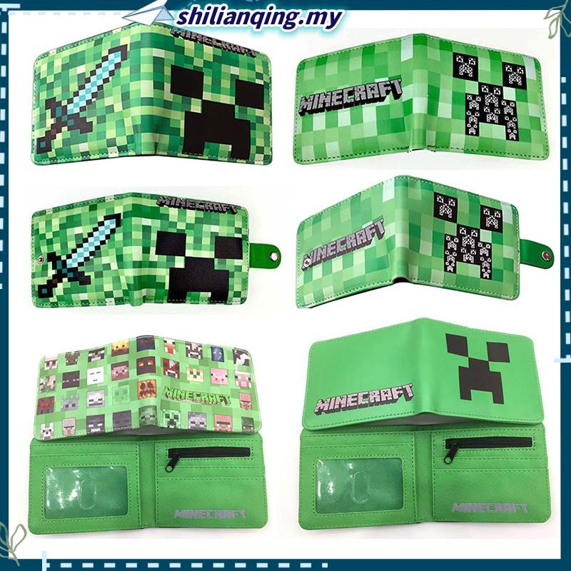 Game Minecraft Roblox Figure Wallet Card Holder Cute Cartoon Anime ...